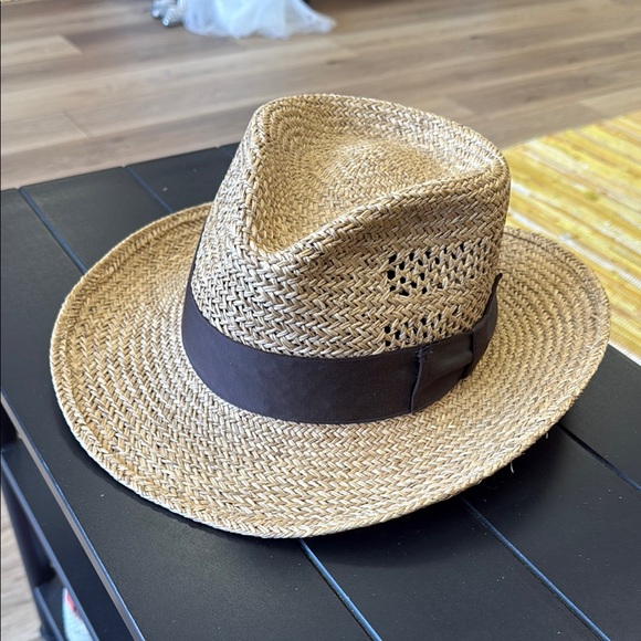 Indiana Jones | Accessories | Vintage Indian Jones Straw Fedora Hat ...